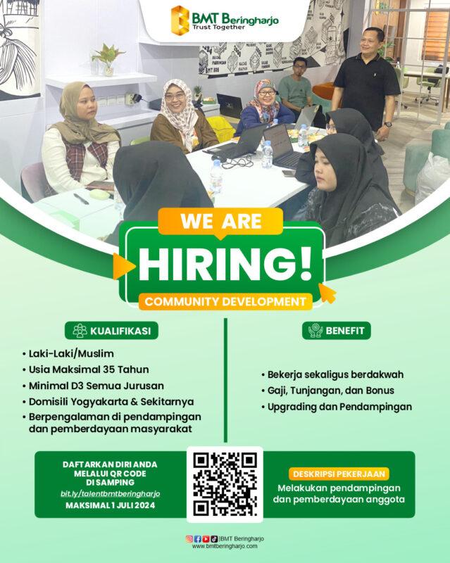 Lowongan Kerja Community Development di BMT Beringharjo - LokerJogja.ID