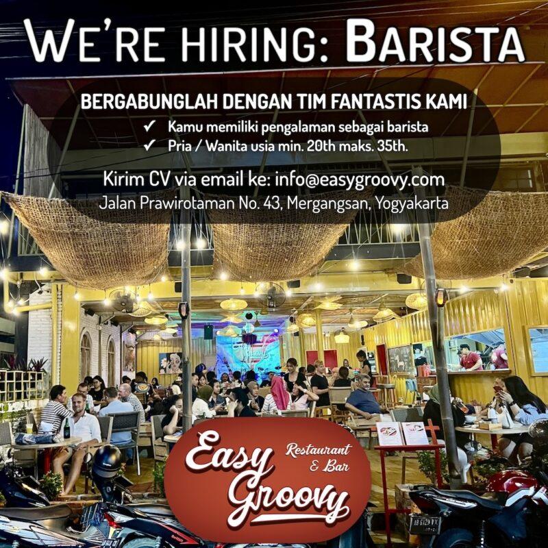 Lowongan Kerja Barista (Membuat Minuman) di Easy Groovy Restaurant ...