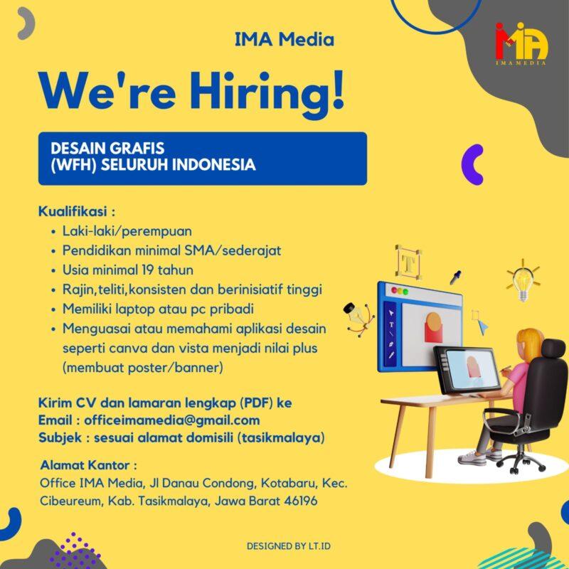 Lowongan Kerja Desain Grafis (WFA) di IMA Media - LokerJogja.ID
