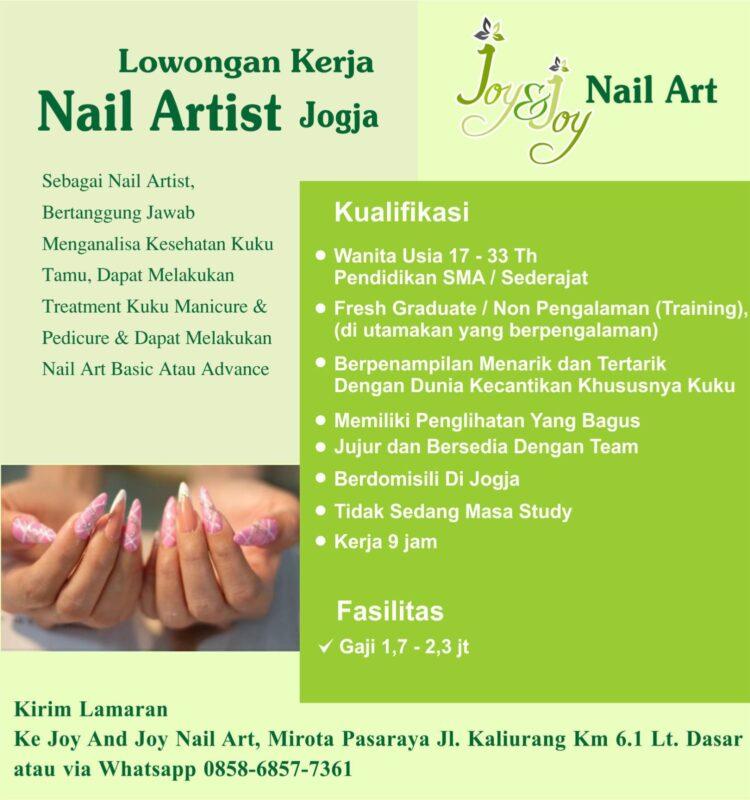 Lowongan Kerja Nailist di Joy And Joy Nail Art - LokerJogja.ID