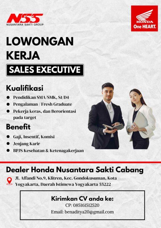 Lowongan Kerja Sales Marketing di Nusantara Sakti Group - LokerJogja.ID
