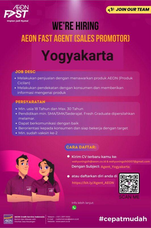Lowongan Kerja Sales Agent Promotor di PT. AEON Credit Indonesia ...