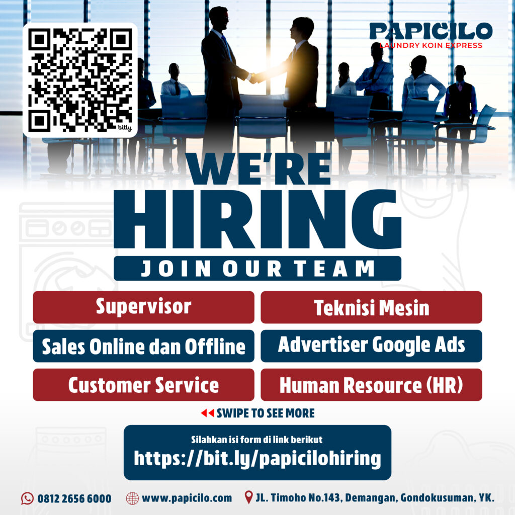 Lowongan Kerja SPV - Teknisi Mesin - Sales Online & Offline - Advertiser Google Ads - CS - HRD ...