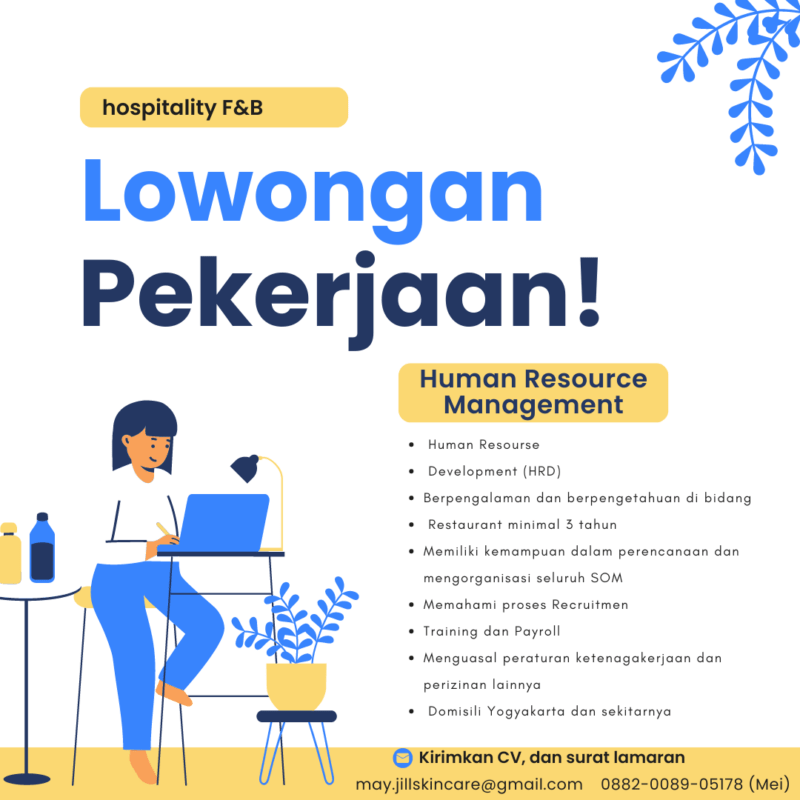 Lowongan Kerja Human Resources Management di Sekar Kedhaton - LokerJogja.ID
