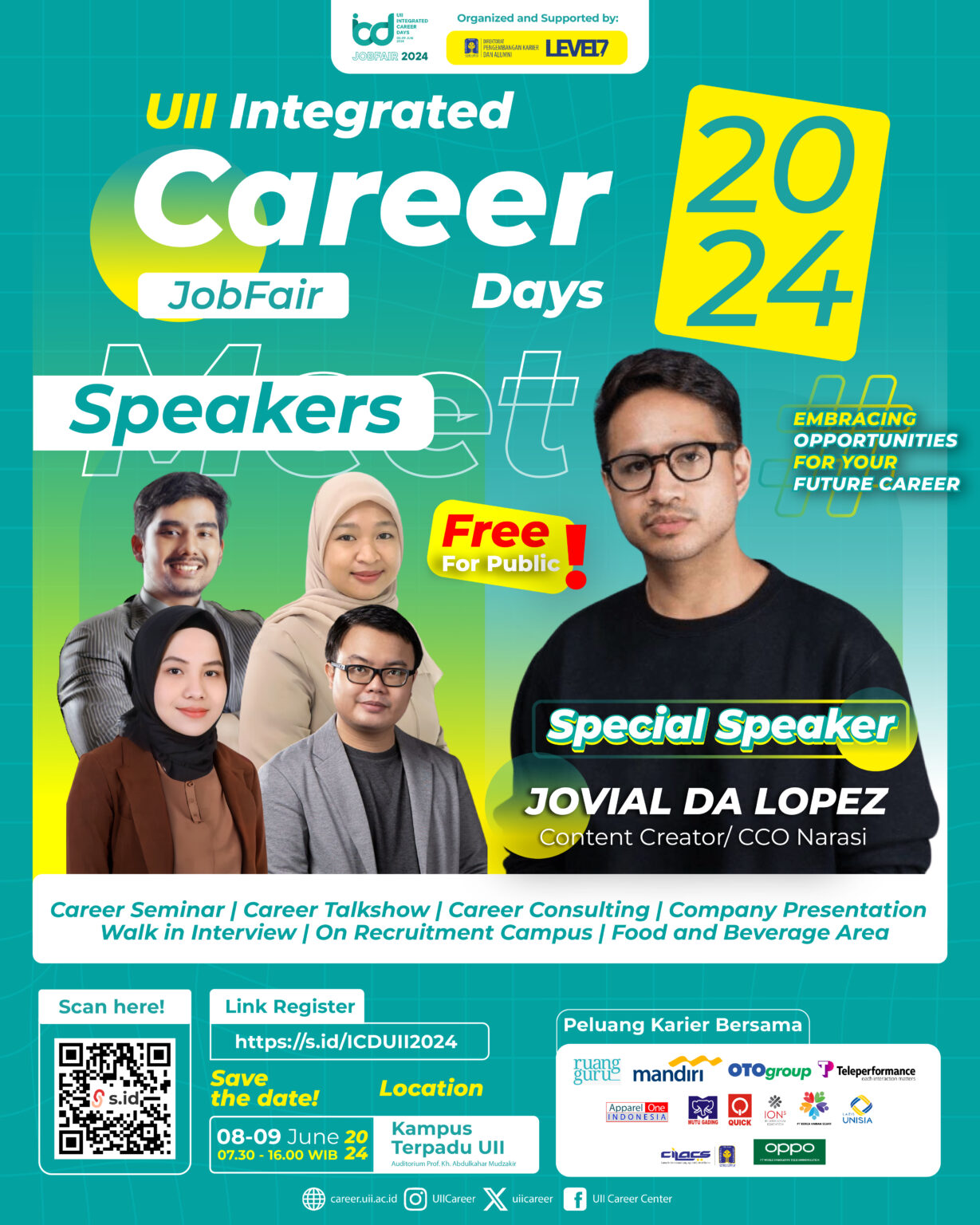 Lowongan Kerja Jobfair di Universitas Islam Indonesia (UII) Career ...