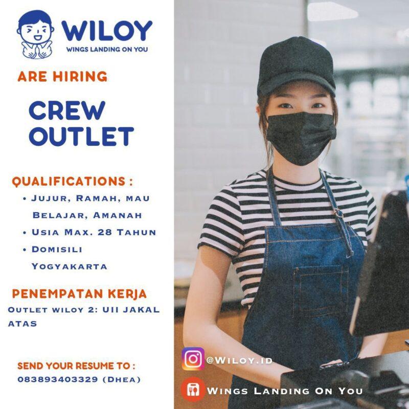 Lowongan Kerja Crew Outlet di Wings Landing On You - LokerJogja.ID
