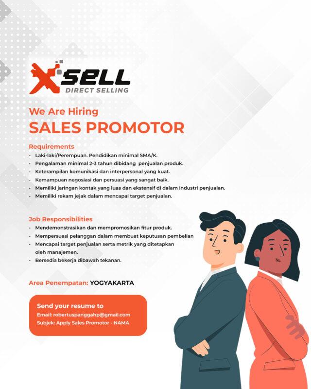Lowongan Kerja Sales Promotor di XSell Indonesia - LokerJogja.ID