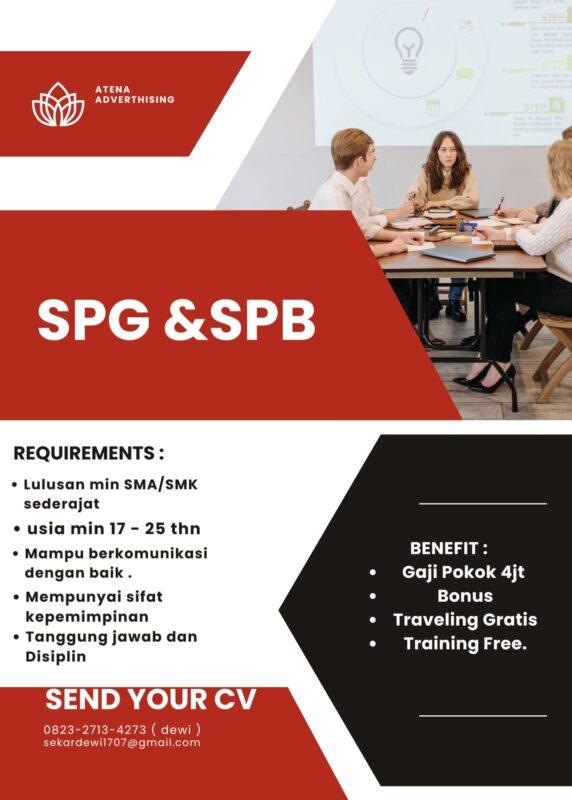 Lowongan Kerja SPG/SPB di Atena Advertising - LokerJogja.ID