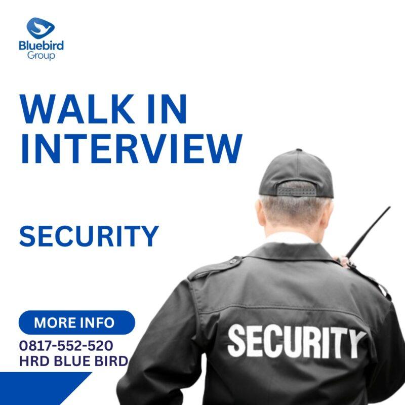 Lowongan Kerja Security di Bluebird Group - LokerJogja.ID