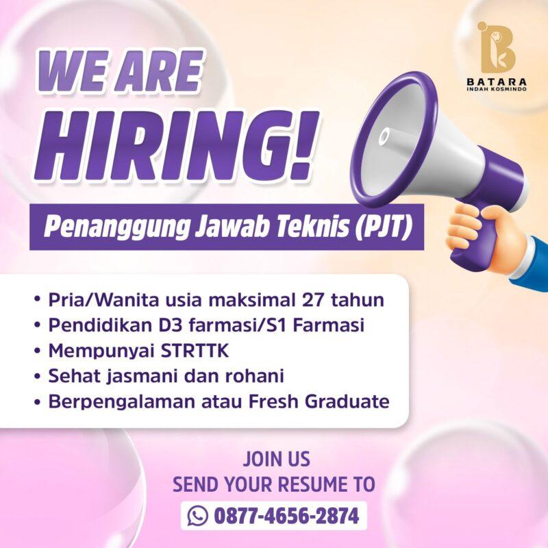 Lowongan Kerja Penanggung Jawab Teknis (PJT) di CV. Batara Indah ... Lowongan Kerja Penanggung Jawab Teknis (PJT) di CV. Batara Indah ...