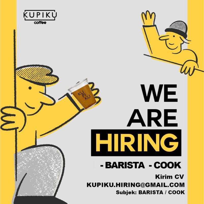 Lowongan Kerja Barista - Cook di Kupiku Coffee - LokerJogja.ID