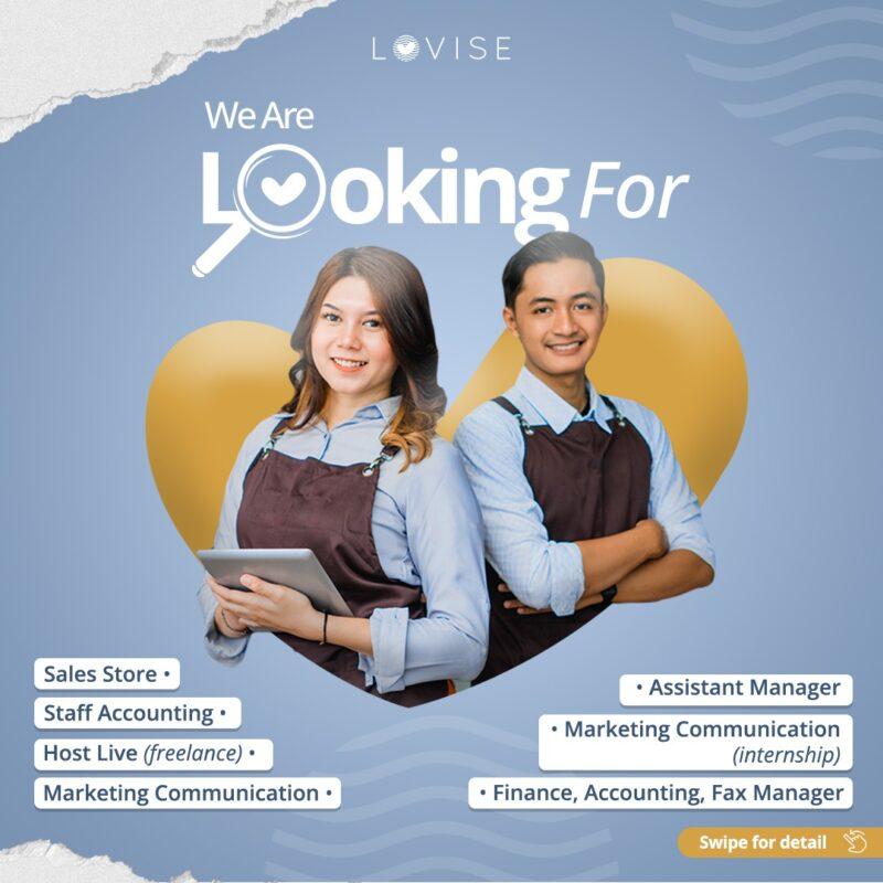 Lowongan Kerja Sales Store - Staff Accounting - Host Live - Marcom ...