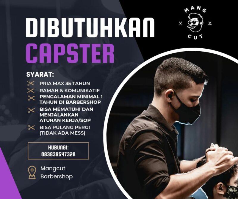 Lowongan Kerja Capster/Barberman di Mangcut Barbershop - LokerJogja.ID
