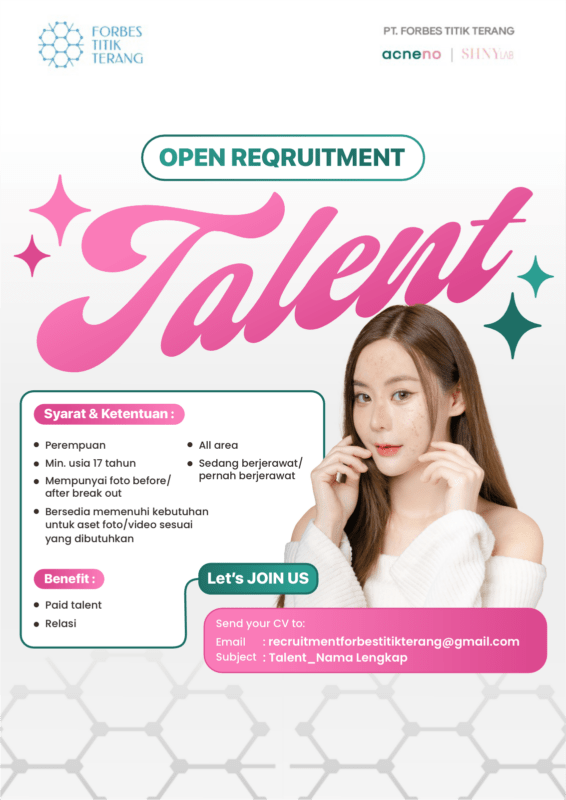 Lowongan Kerja Talent - Content Creator di PT. Forbes Titik Terang - LokerJogja.ID