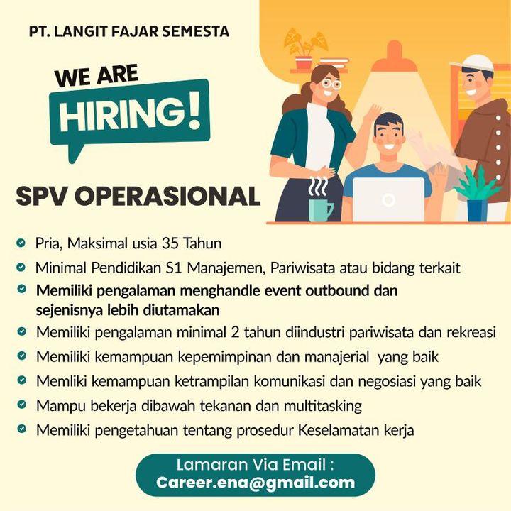Lowongan Kerja SPV Operasional di PT. Langit Fajar Semesta - LokerJogja.ID