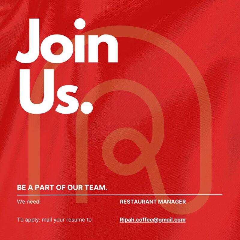 Lowongan Kerja Restaurant Manager di Ripah Coffee and Eatery ...