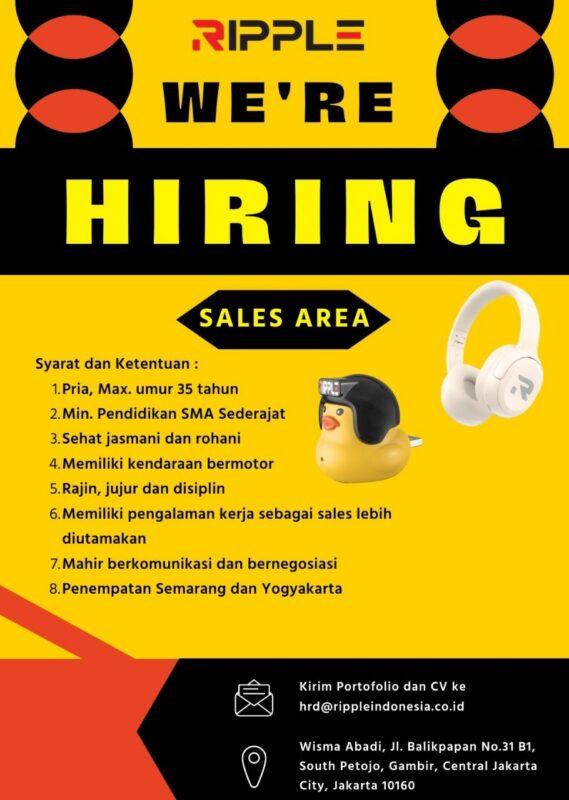 Lowongan Kerja Sales Area di Ripple Digital Indonesia - LokerJogja.ID