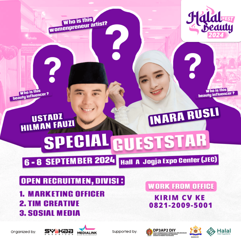 Lowongan Kerja Marketing Officer - Tim Creative - Sosial Media di Syakaa Organizer - LokerJogja.ID