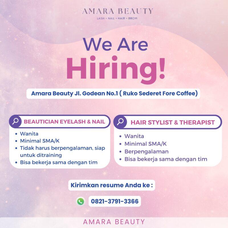 Lowongan Kerja Beautician Eyelash & Nail - Hair Stylist & Therapist di ...