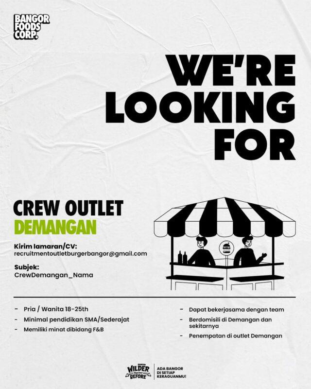 Lowongan Kerja Outlet Crew di Bangor Group Indonesia - LokerJogja.ID