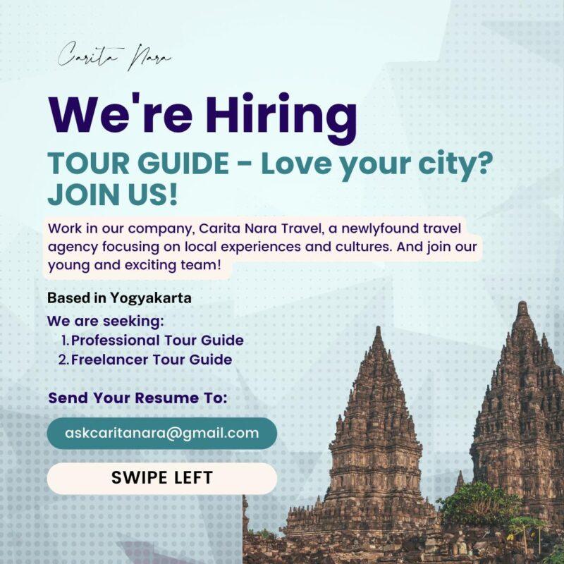 Lowongan Kerja Professional Tour Guide - Freelancer Tour Guide di ...