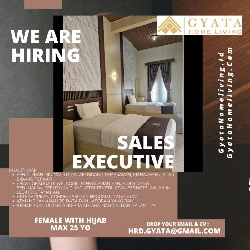 Lowongan Kerja Sales Executive di Gyata Homeliving - LokerJogja.ID