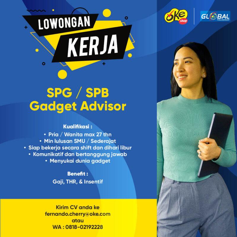 Lowongan Kerja SPG/B Gadget Advisor di PT. Trikomsel Oke - LokerJogja.ID