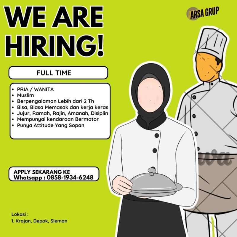 Lowongan Kerja Karyawan Full Time di Arsa Group - LokerJogja.ID