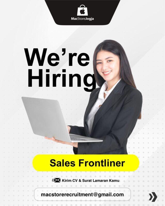 Lowongan Kerja Sales Frontliner di MacStore Jogja - LokerJogja.ID