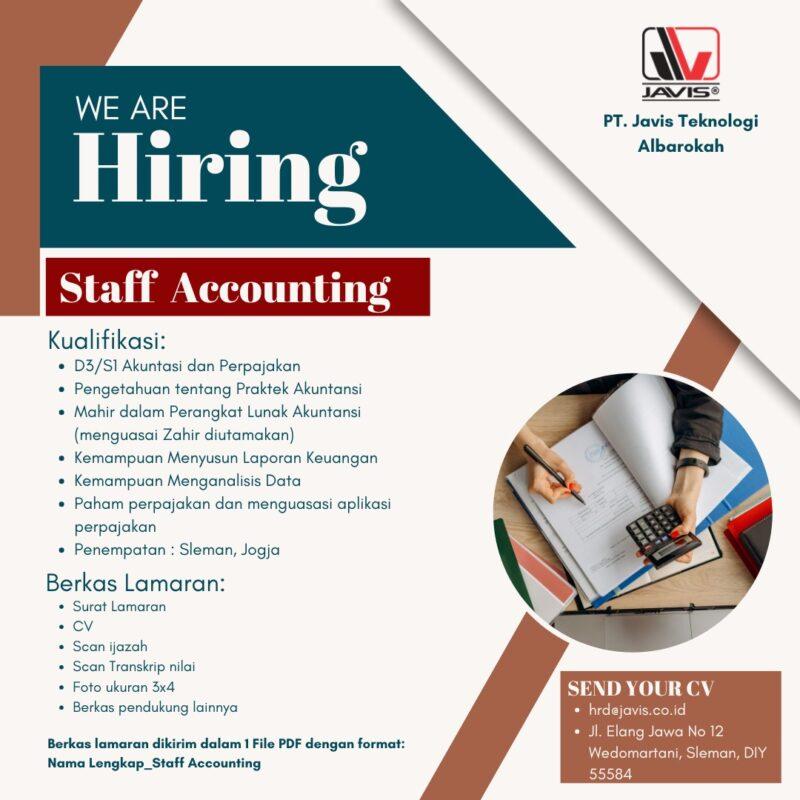 Lowongan Kerja Management Representative - Web Programmer - Finance ...