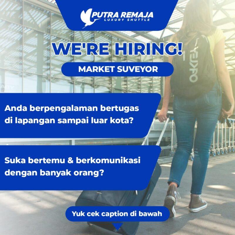 Lowongan Kerja Market Surveyor di Putra Remaja Shuttle (Putra Remaja ...