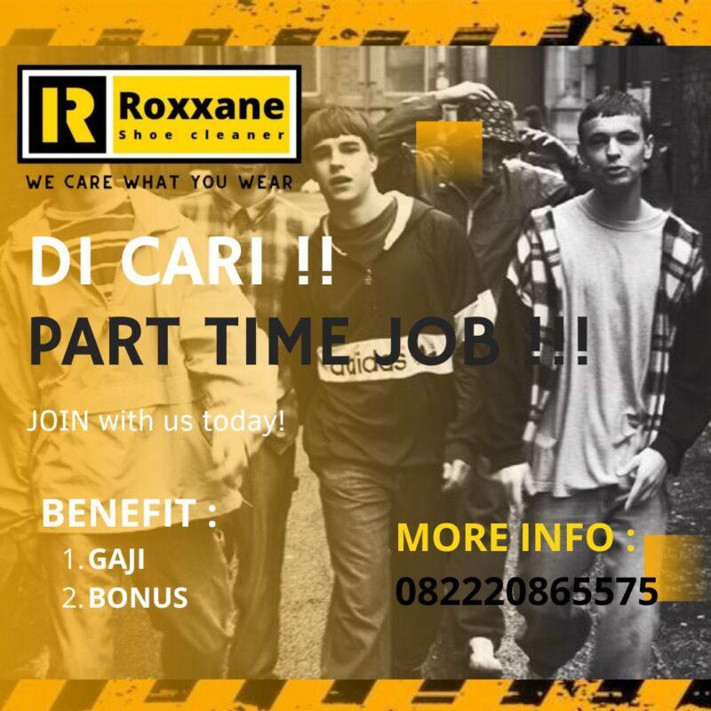 Lowongan Kerja Part Time Crew di Roxxane - LokerJogja.ID