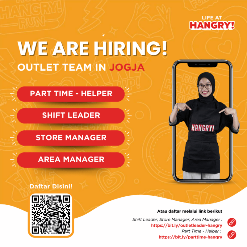 Lowongan Kerja Part Time Helper - Shift Leader - Store Manager - Area ...