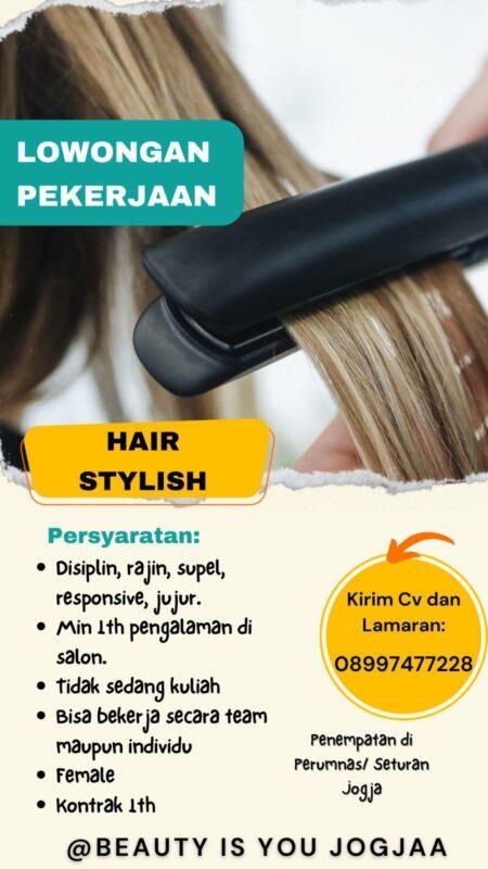 Lowongan Kerja Hair Stylish di Beauty Is You - LokerJogja.ID
