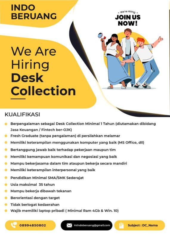 Lowongan Kerja Desk Collection di Indo Beruang - LokerJogja.ID