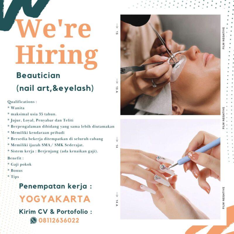 Lowongan Kerja Terapis Nailart & Eyelash di Little Touch Beauty - LokerJogja.ID