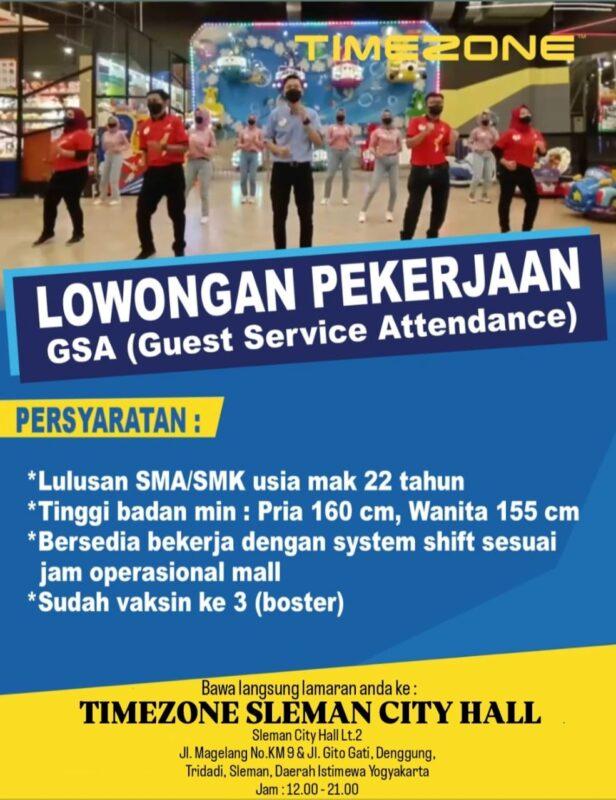 Lowongan Kerja Guest Service Attendance di PT. Matahari Graha Fantasi ...