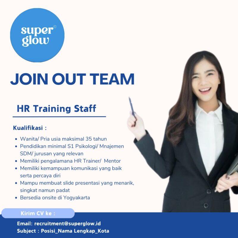 Lowongan Kerja HR Training di Superglow - LokerJogja.ID