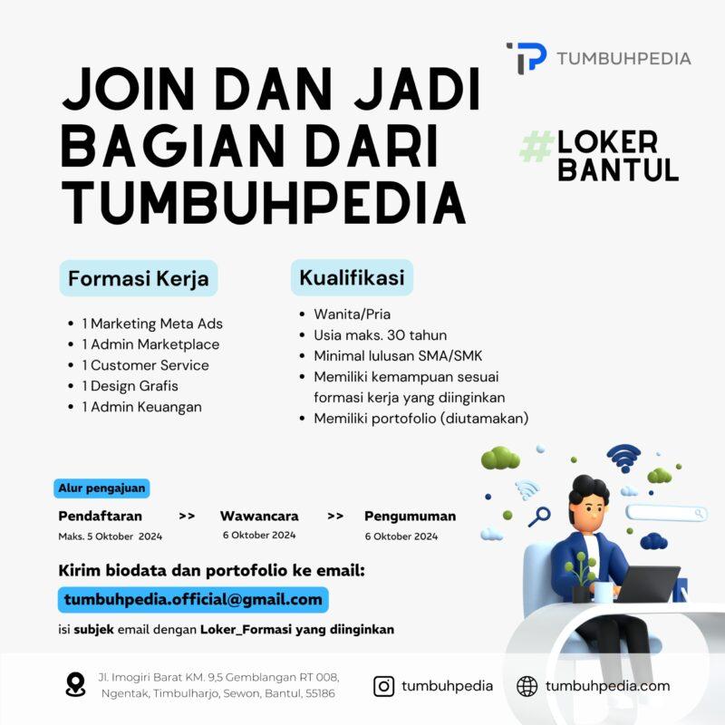 Lowongan Kerja Marketing Meta Ads - Admin Marketplace - Customer ...
