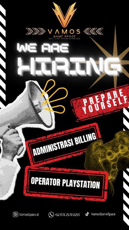 Lowongan Kerja Administrasi Billing - Operator Playstation di Vamos ...