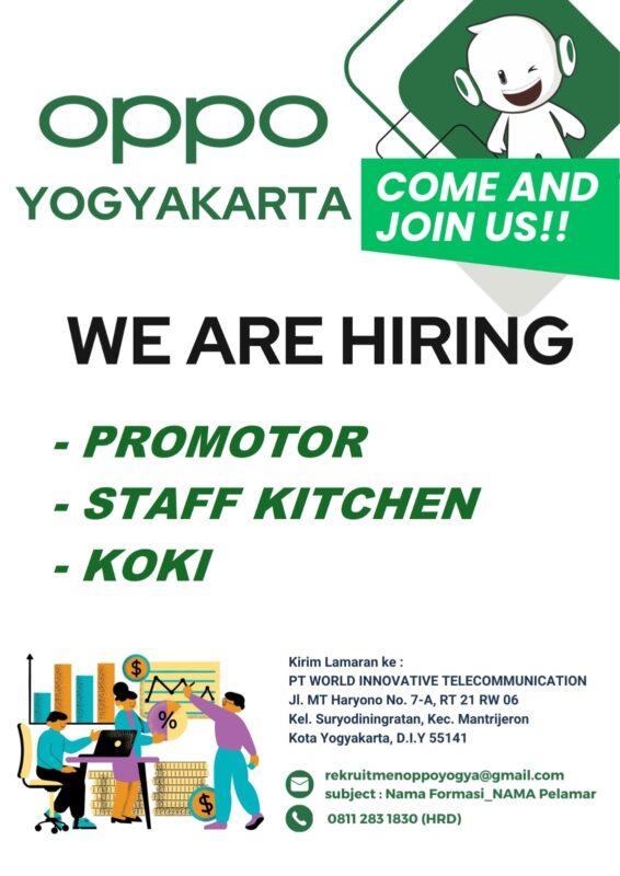 Lowongan Kerja Promotor - Koki - Staff Kitchen di PT. World Innovative ...