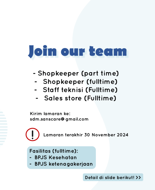 Lowongan Kerja Shopkeeper (Part Time) - Shopkeeper (Full Time) - Staff ...