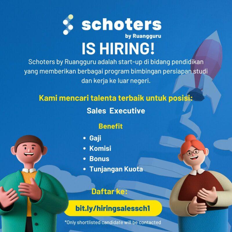 Lowongan Kerja Sales Executive di Schoters - LokerJogja.ID