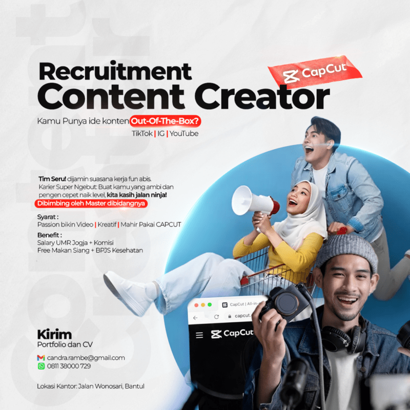Lowongan Kerja Admin Finance - IT Specialist - Advertising - Frontliner ...