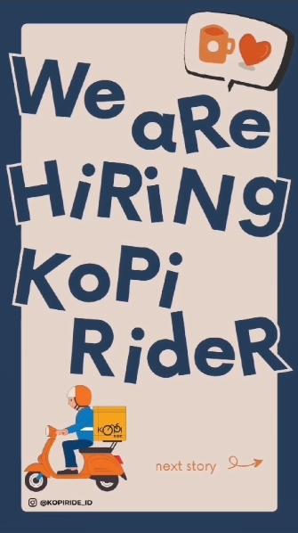 Lowongan Kerja Kopirider di Kopiride - LokerJogja.ID