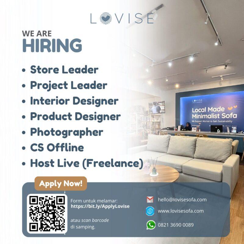 Lowongan Kerja Store Leader - Project Leader - Interior Designer ...