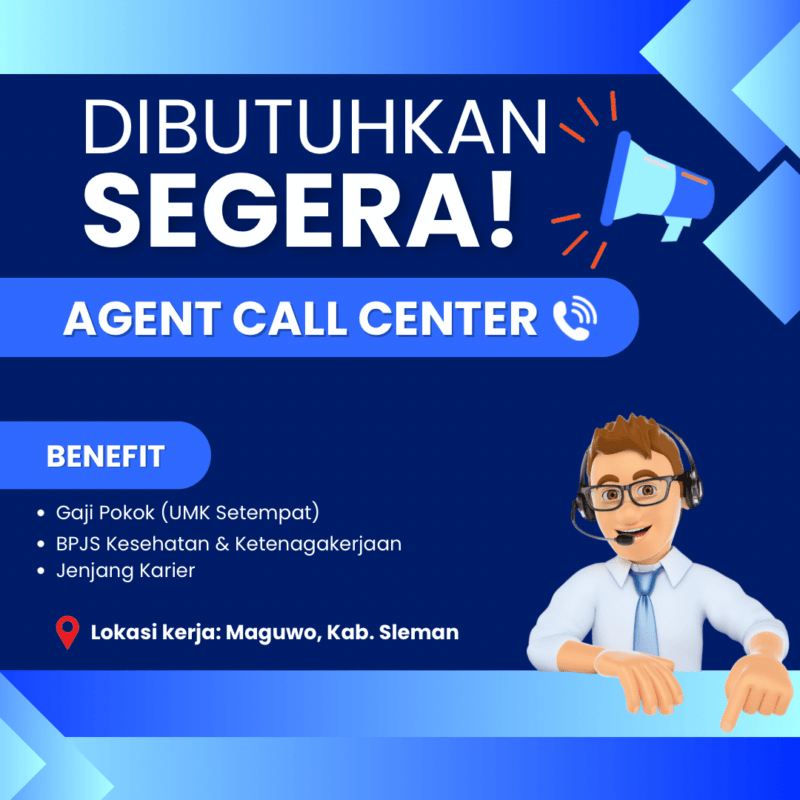 Lowongan Kerja Agent Call Center di PT. Armada Lintas Khatulistiwa ...
