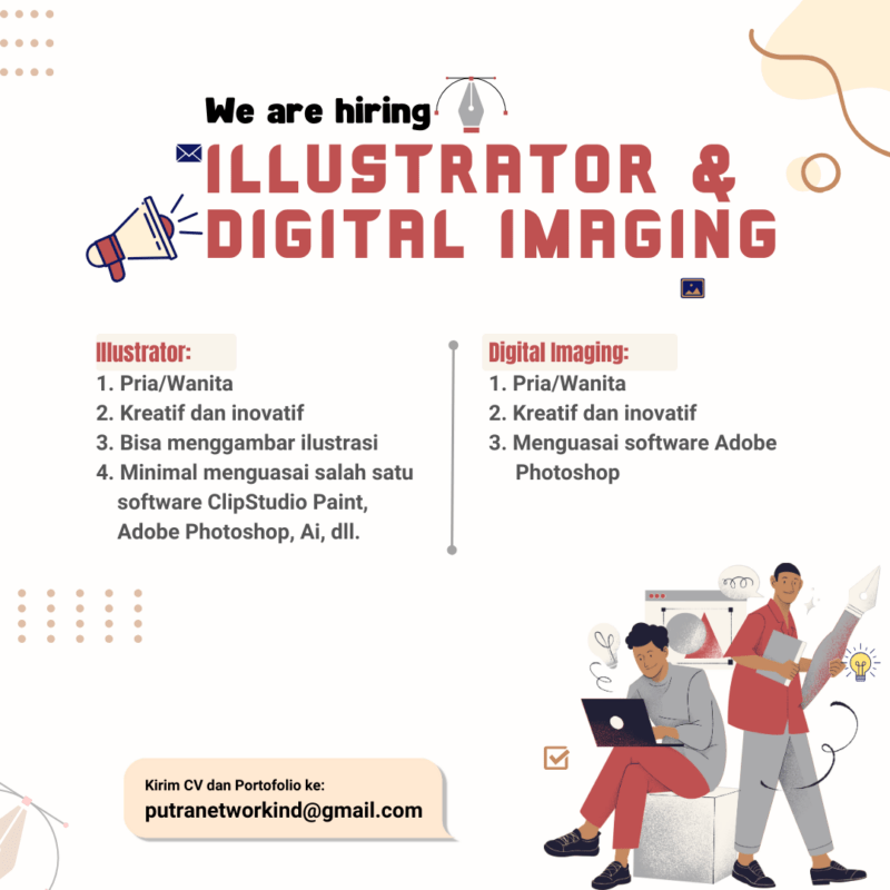 Lowongan Kerja Illustrator - Digital Imaging di CV. Double Black - LokerJogja.ID