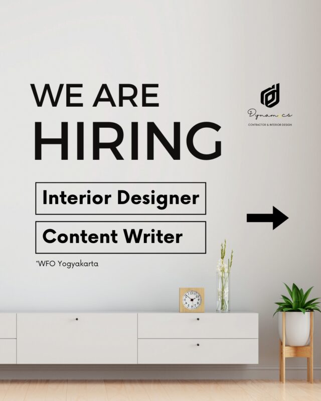 Lowongan Kerja Interior Designer - Content Writer di Dynamics Home ...