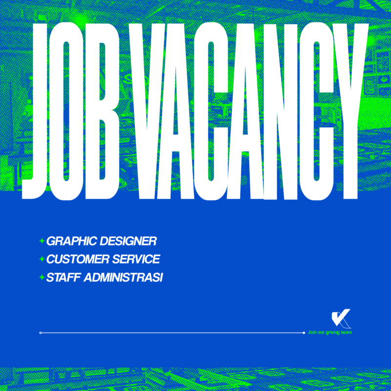Lowongan Kerja Graphic Designer - Customer Service - Staff Administrasi ...